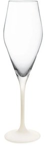 Villeroy & Boch Sklenice na šampaňské Manufacture Rock Blanc, 0,26 l, 4 ks 11-3799-8131