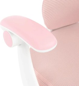 Dětská otočná židle růžová KA-W8008 PINK