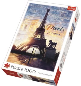 Puzzle Trefl Paříž za svítání 10394 1000 dílků