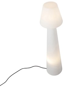 Designová venkovní stojací lampa bílá IP44 - Katrijn