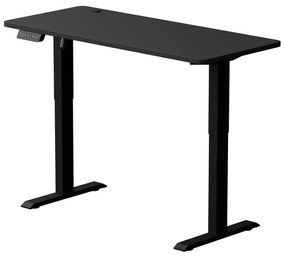 Milagro Výškově nastavitelný psací stůl LEVANO 140x60 cm černá MI2340