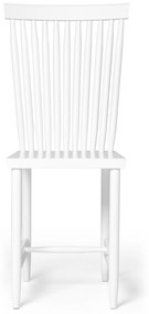 Židle Family dřevěná - černá / bílá / dub varianta: no. 2 white