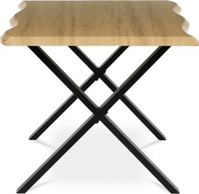 Autronic Jídelní stůl HT-F4316 160x90 cm Odstín: Staré dřevo