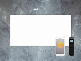 Nástěnný infrapanel BASIC 1100W | Výhřevnost 20m2 | 120x90 cm | WiFi termostat