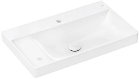 Hansgrohe Xelu Q - Umyvadlo 80x48 cm, bez přepadu, 2 otvory pro baterii, SmartClean, bílá 61031450