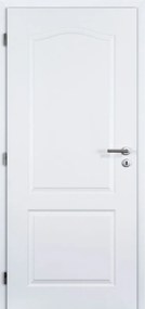 Doornite Claudius Interiérové dveře 80 L, 80 × 197 cm, lakované, levé, bílé, plné