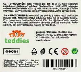 TEDDIES Duhová spirála / Hračka / plast / průměr 7,5 cm / od 3 let