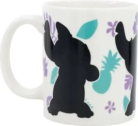 STOR Hrneček keramický měnící barvu 325ml Stitch