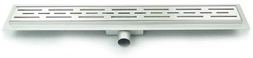 BPS-koupelny Sprchový odtokový žlab DL01 CLASSIC G2 HYD-2650 90 cm, satén