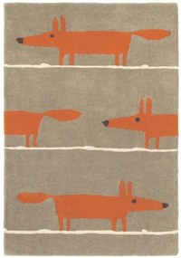 Vlněný kusový koberec Scion Mr. Fox Cinnamon 25303 Brink & Campman 140 x 200