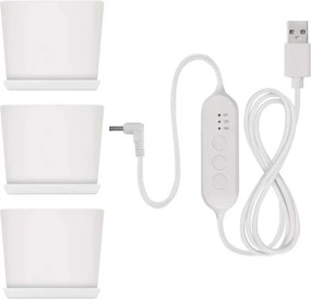 EMOS Bílá LED pěstební lampička 7W stmívatelná Z7904