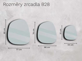 Bronzové zrcadlo Base B28