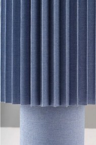 Modrá lněná stolní lampa (výška 45 cm) Harriet – Jotex