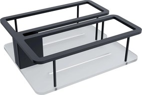 Nimco - Polička, délka 25 cm, matná černá 3091-DJ-B-90