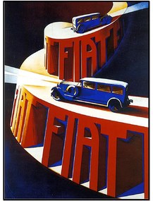 Retro cedule - FIAT Automobile