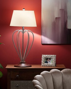 Vysoká stolní lampa Diva výška 90cm
