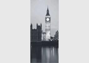 Vliesová fototapeta na zed' Big Ben v Noci | 202 x 90 cm | DFTNV2843