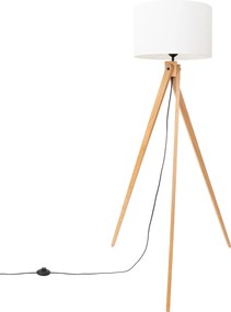 Sollux Lighting Stojací lampa NATT bílá