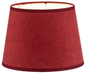 Stínidlo na lampu Classic S, tkané, červená