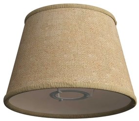 creative cables Textilní stínidlo impero pro objímku E27 pro stolní nebo nástěnné lampy Barva komponentu: Přírodní juta