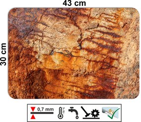 PokojovaDekorace.cz, Prostírání rezavý kov - 662, 43x30cm