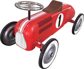 Dětské retro odrážedlo červené