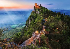 TREFL PUZZLE PREMIUM Photo Odyssey La Cesta San Marino 68x48cm 1000 dílků tr10822