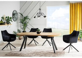 Otočné jídelní křeslo Azalia Velvet - výběr z 4 provedení