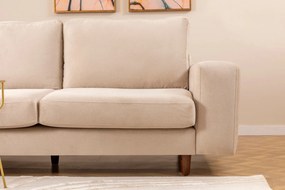 Hanah Home Rohová pohovka BERLIN levá krémová