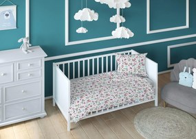 Bavlněné povlečení 160x200 doggies aloha růžové dětské na zip 3709 B KARO Dreamland