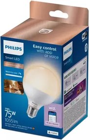 WiZ G95 E27 / Chytrá LED žárovka / Wi-Fi/Bluetooth / 11W / 1055 lm / 2