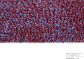 Breno Metrážový koberec CHROMA 71 fialový, šíře 400 cm, Vícebarevné