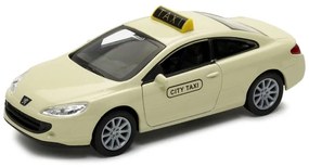 Welly Peugeot Coupe 407 Taxi 1:34 krémové