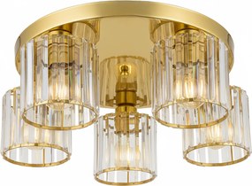 Toolight Rea, Stropní svítidlo EBT024-5C GOLD, OSW-01224