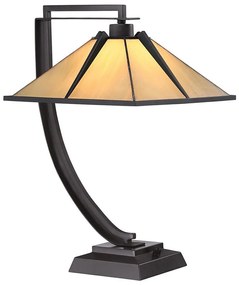 Quoizel QZ-POMEROY-TL - Stolní lampa POMEROY 1xE27/60W/230V
