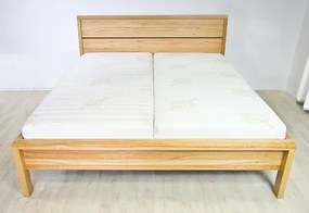 Postel Postelia MILANO Buk 180x200 - dřevěná postel z masivu o šíři 4 cm