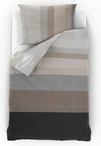 Bavlněné povlečení DELUX NEPTUNE hnědé - 1x 140/200, 1x 70/90cm