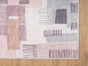 My Flair, Kusový koberec Blair CA30018 cream – na ven i na doma, 160x230, růžová, chodba / předsíň
