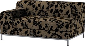 Potah na pohovku IKEA , levé provedení Kramfors 2-místná barva béžová látka pletený vzor, vzorované
