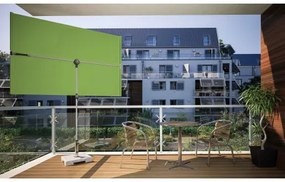 Naklápěcí slunečník Doppler ACTIVE Balkónová clona 180 x 130 cm - zelený