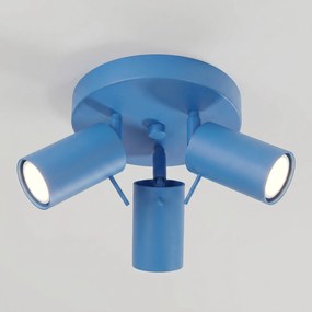 Sollux Lighting Stropní svítidlo RING 3P azurové