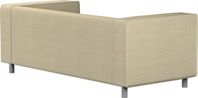 Potah na pohovku IKEA  Klippan 2-místná barva béžová látka pletený vzor