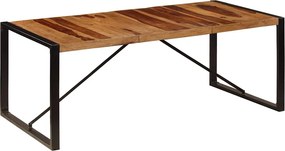 Jídelní stůl 200 x 100 x 75 cm masivní akáciové dřevo 247413