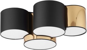 TK Lighting Mona nástěnné svítidlo 4x15 W černá 3446