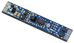 Vypínač a stmívač do LED profilu bezdotykový s pamětí LUX F