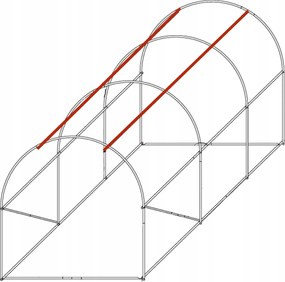 Fóliovník 2 x 3,5m zelený