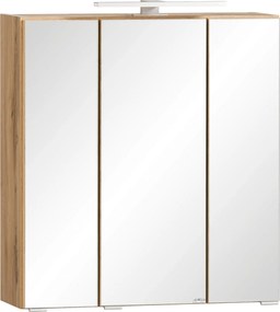 XXXLutz ZRCADLOVÁ SKŘÍŇKA, dub wotan, 60/64/20 cm Held - Online Only koupelnové skříňky - 000307016811