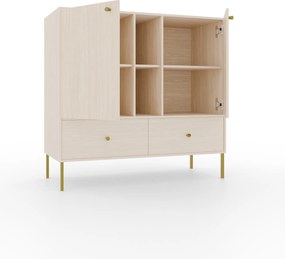 ADRK Furniture Komoda 2D 2S 2P Tili ADRK-CHES-TIL-2D-2S-2P-BS