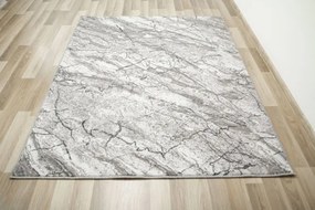 Koberec Aqua Marble 19 šedý mramor