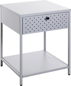 XXXLutz NOČNÍ STOLEK, šedá, 40/53/40 cm - 001931104207
